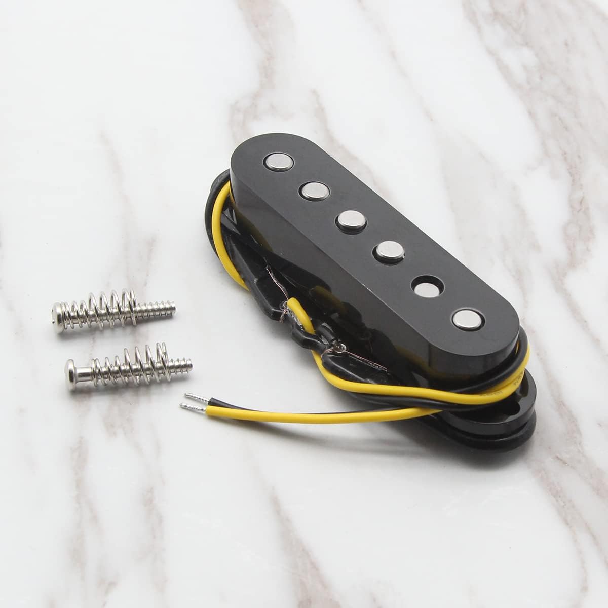 FLEOR Vintage Tone Alnico 5 Staggered Single Coil Bridge Pickups for ...