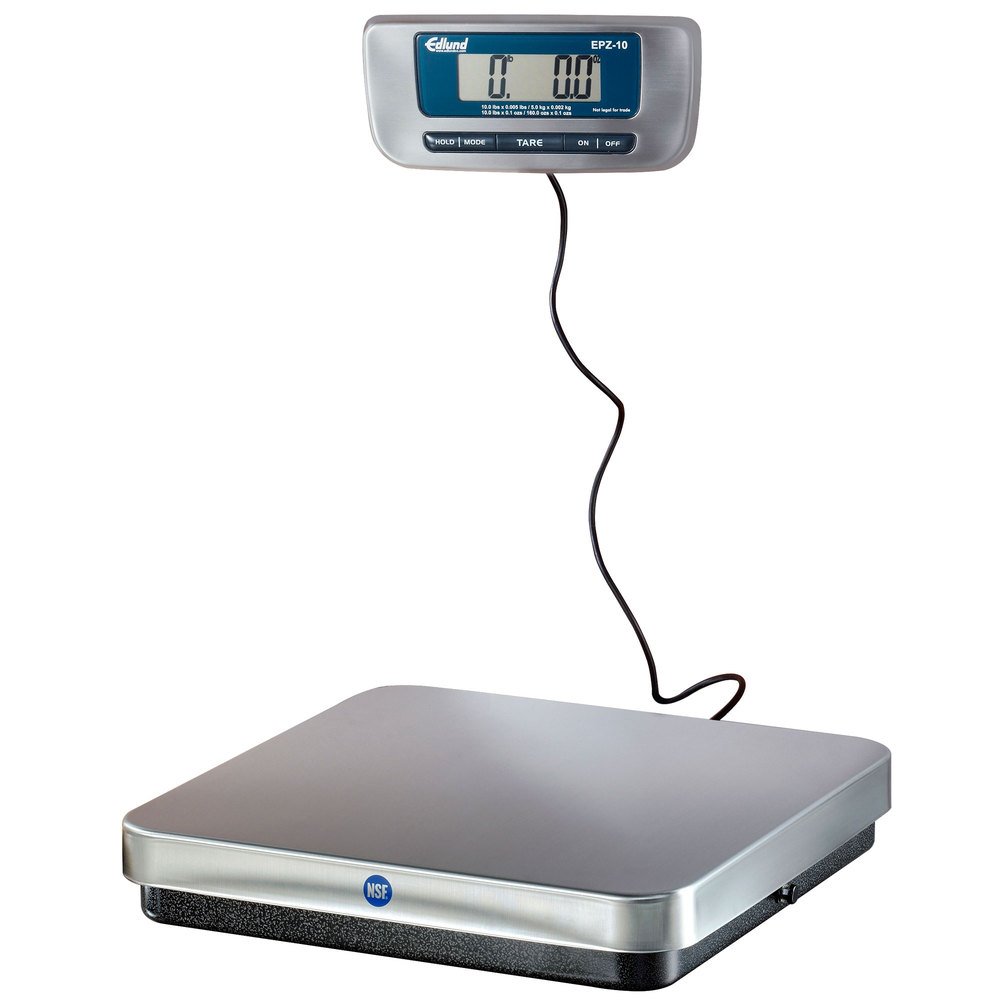 Amazon.com: Edlund EPZ-10 10 lb. Digital Pizza Scale with Remote ...