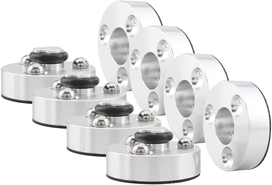 Amazon.com: Audiocrast 4PCs HiFi Speaker Isolation Feet Pad IF4023S ...