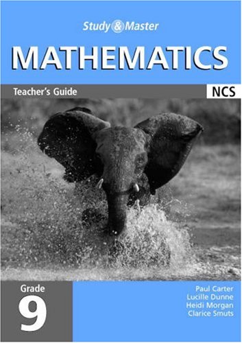 Study and Master Mathematics Grade 9 Teacher's Guide : Carter, Paul ...