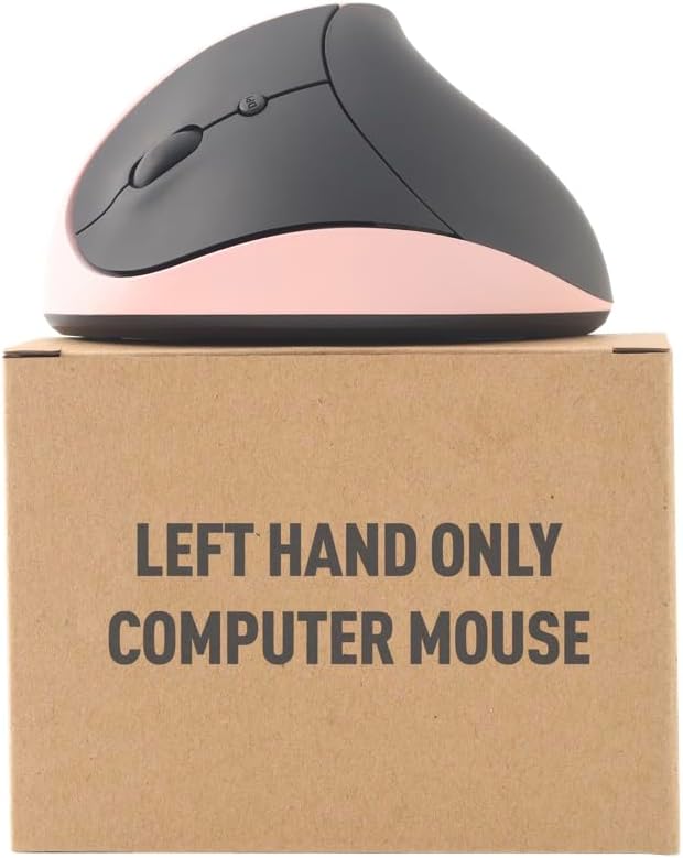 Amazon.com: Urby Left Handed Mouse Wireless, Ergonomic, Vertical. Also ...