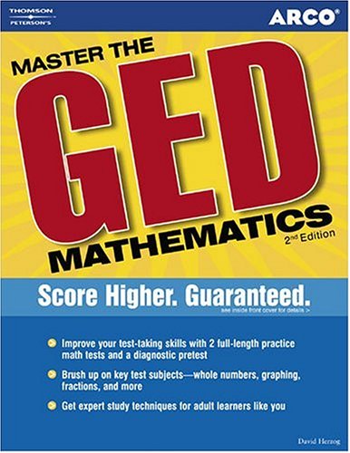Amazon.com: Master the GED Mathematics 2nd ed: 9780768909999: Arco: Books