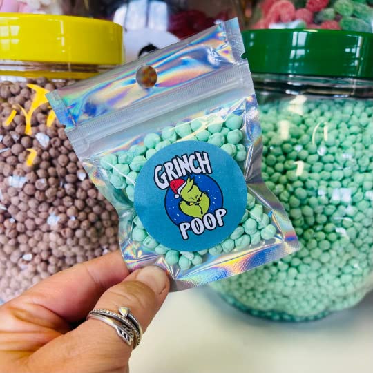 Grinch Poop sweets stocking filler elf prop Christmas treat : Amazon.co ...
