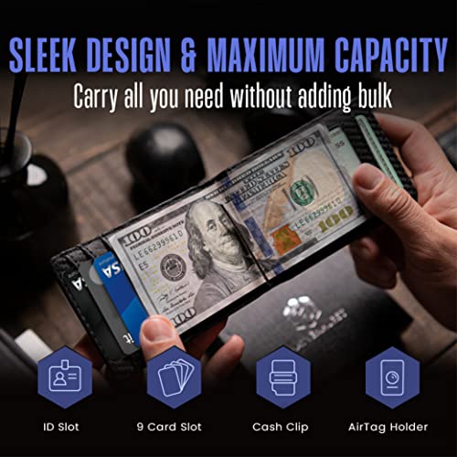 Snapklik.com : Hayvenhurst AirTag Wallet - Minimalist Slim Front Pocket ...