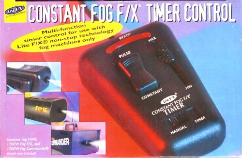 LITE F/X Lite F/X: Constant Fog F/X Fog Machine Timer Control : Amazon ...