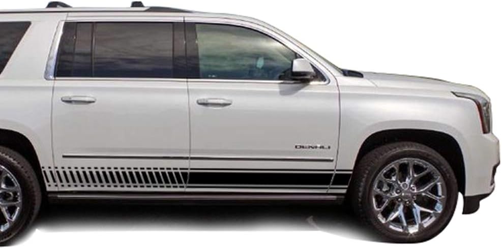 Amazon.com - 2X Decal Sticker Vinyl Side Racing Stripes Compatible with ...