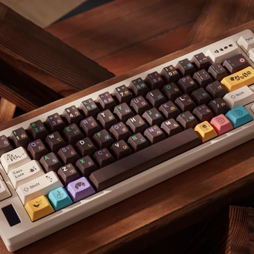 PBT Keycaps Japanese Matcha Green Keycaps Set 124 Keys XDA Profile Cute ...