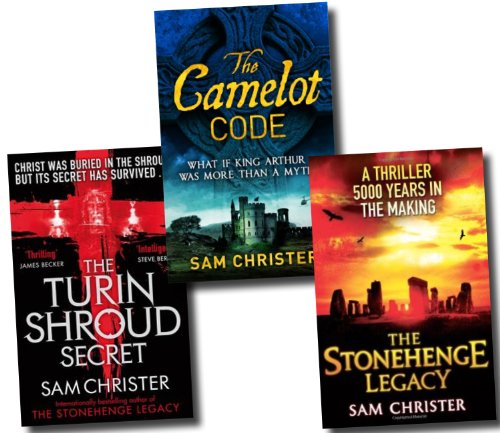 Sam Christer Collection 3 Books Set (The Camelot Code, The Turin Shroud Secret, The Stonehenge ...