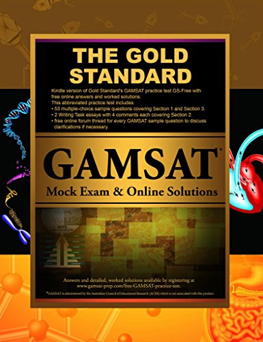 Gold Standard GAMSAT Mock Exam and Online Solutions eBook : Ferdinand ...