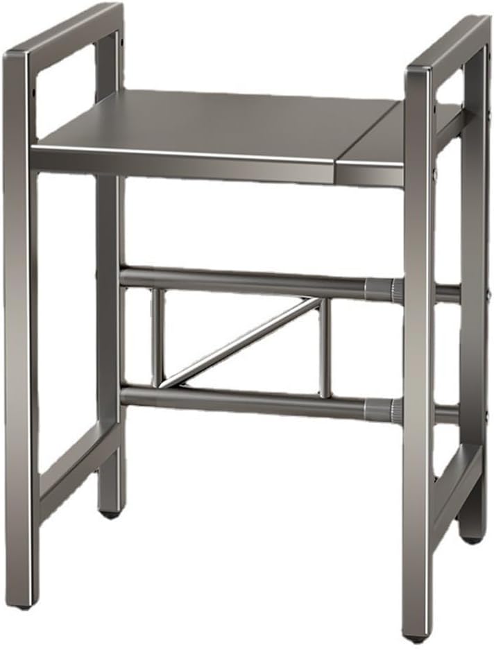 Amazon.com: JQUAL 2-Tier Extendable Microwave Oven Rack, Adjustable ...