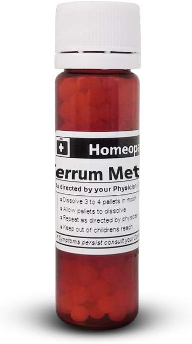 Amazon.com: Ferrum Metallicum 200C Homeopathic Remedy, 200 Pellets ...