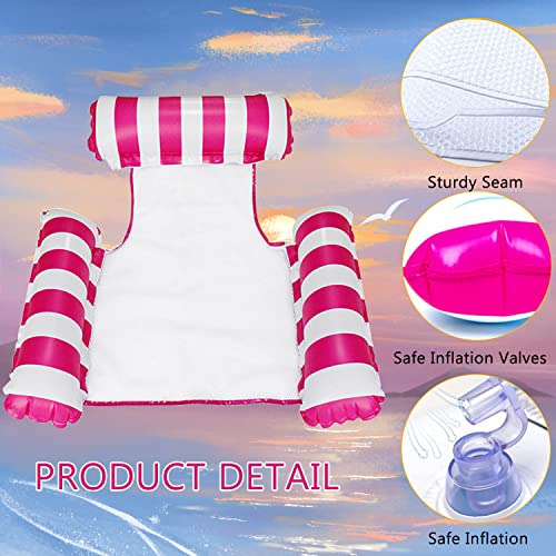 CUIFULI Inflatable Swimming Pool Floats Hammock – 4 in 1 Water Hammock ...