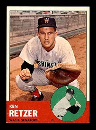 Amazon.com: #471 Ken Retzer - 1963 Topps Baseball Cards (Common) Graded ...