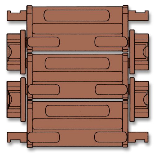 1/35 M4 SHERMAN T49 REPLACEMENT WORKING TRACK by Model Kasten ...