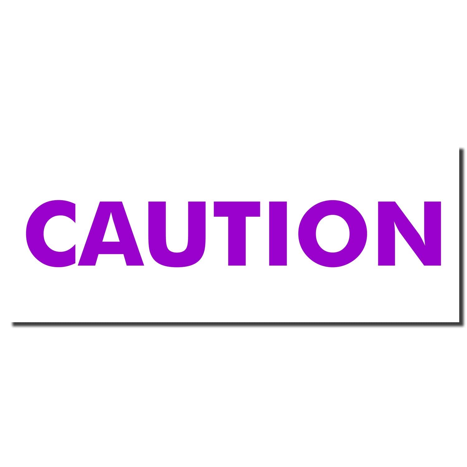 Caution Stamp