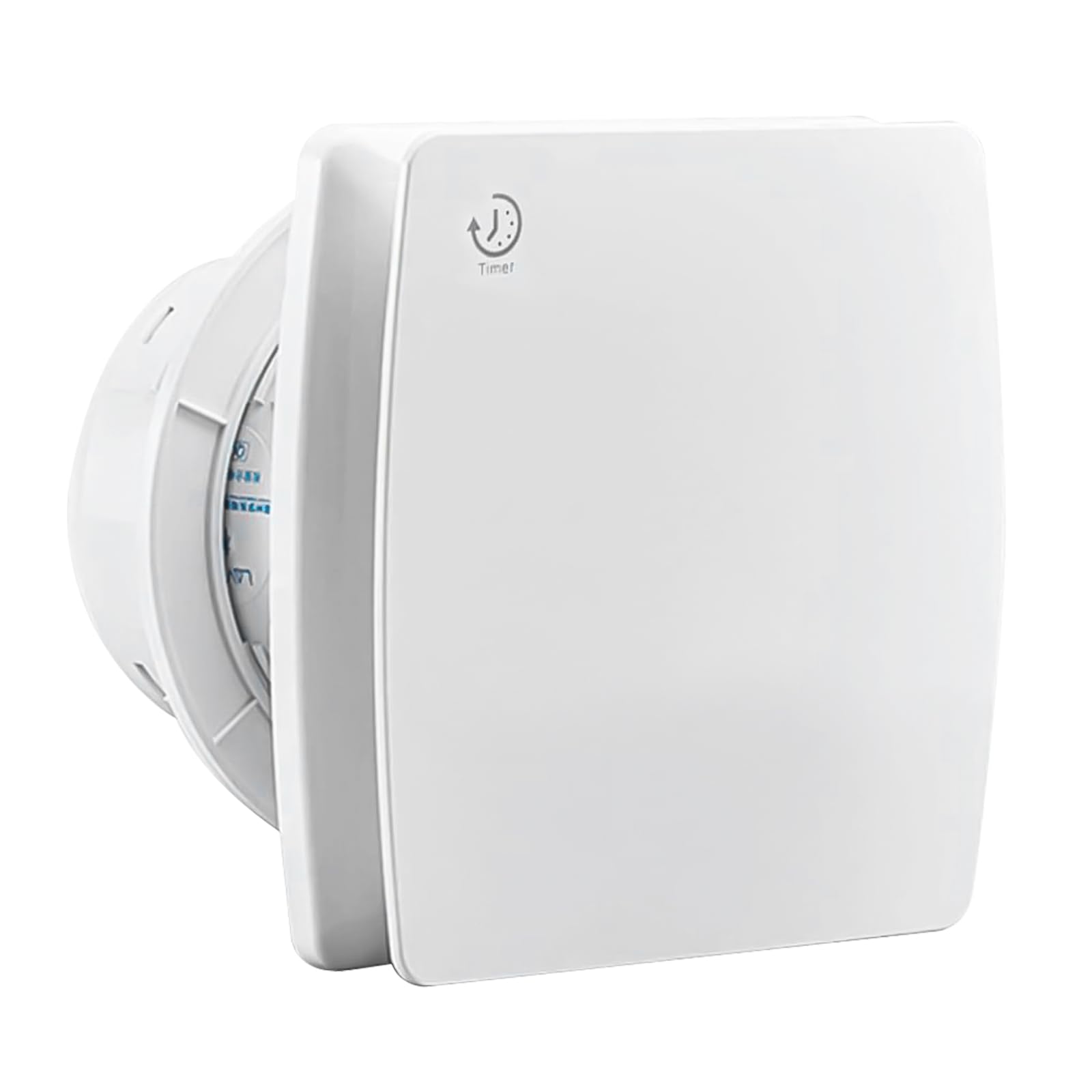 HERLLD Silent Bathroom Extractor Fan with Timer, 4'' / 100mm Bathroom ...