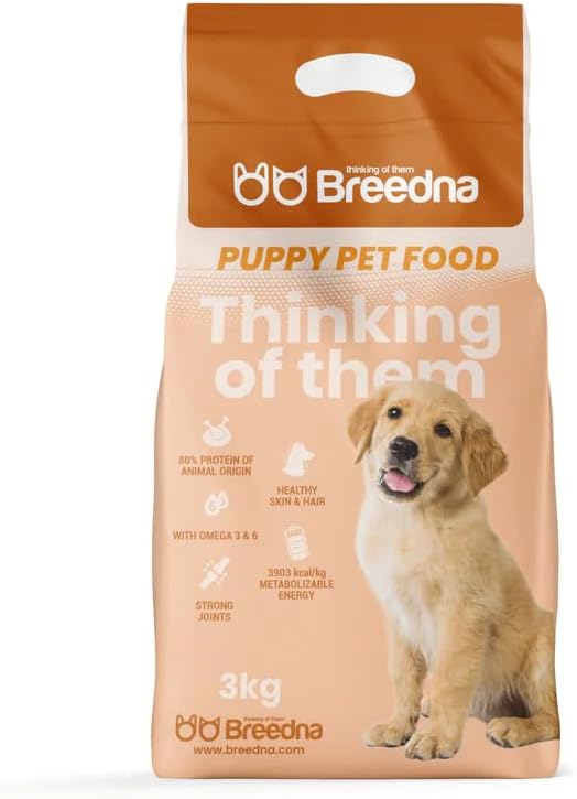 BREEDNA - PUPPY PREMIUM 20kg | Pienso para Perros Cachorros | para ...