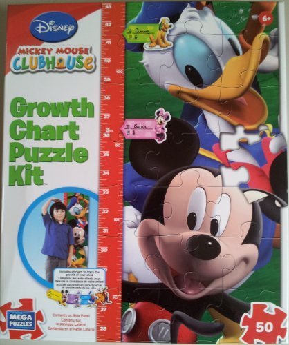 Disney Mickey Mouse Clubhouse Growth Chart Puzzle Kit | Desertcart UAE