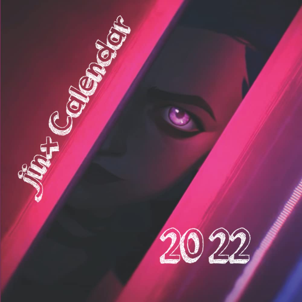 Buy Official Jinx ARCANE : Jinx 2022 Monthly Planner with Exclusive Jinx Arcane Photoshoots ...