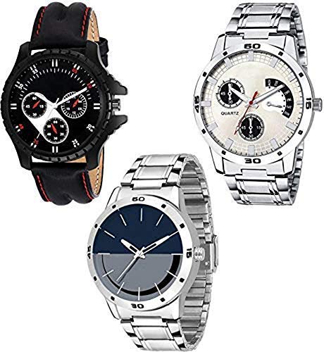 Acnos Most Stylist Latest Attractive Combo Analog Three Watches for Men ...