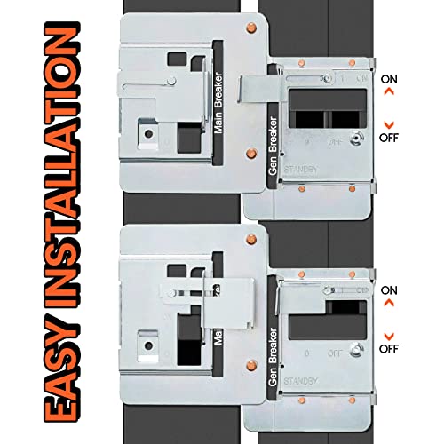 Snapklik.com : Haoguo Generator Standby Power Mechanical Interlock ...