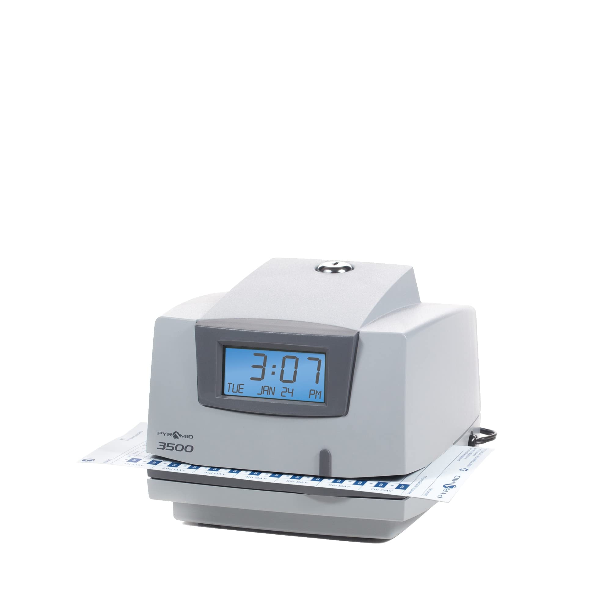 Snapklik.com : 3500 Time Clock & Document Stamp, Includes Pyramid 3500 ...
