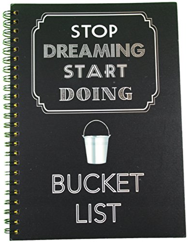 Bucket List - Stop Dreaming & Start Doing A4 Diary Plain Pages : Amazon ...
