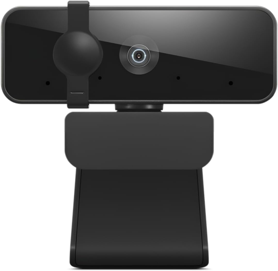 Amazon.com: Lenovo Essential Full HD 1080P Webcam, Dual Microphone, No ...