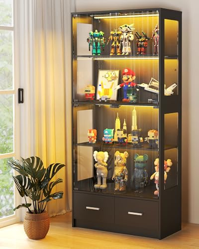 Amazon Best Sellers: Best Glass Display Cabinets