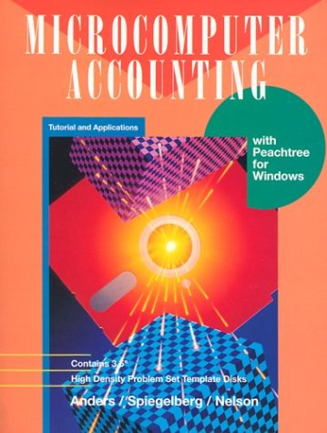 Amazon.com: Microcomputer Accounting: Tutorial and Applications with Peachtree for Windows ...