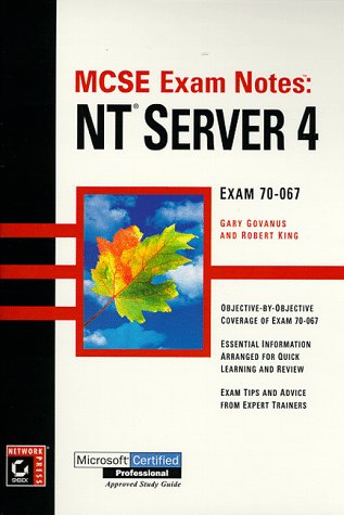 MCSE Exam Notes : NT Server 4: 9780782122893: Computer Science Books ...