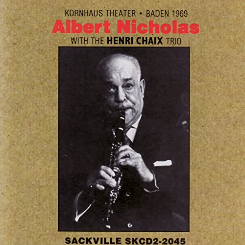 Baden 1969 : Albert Nicholas, Henri Chaix Trio: Amazon.fr ...
