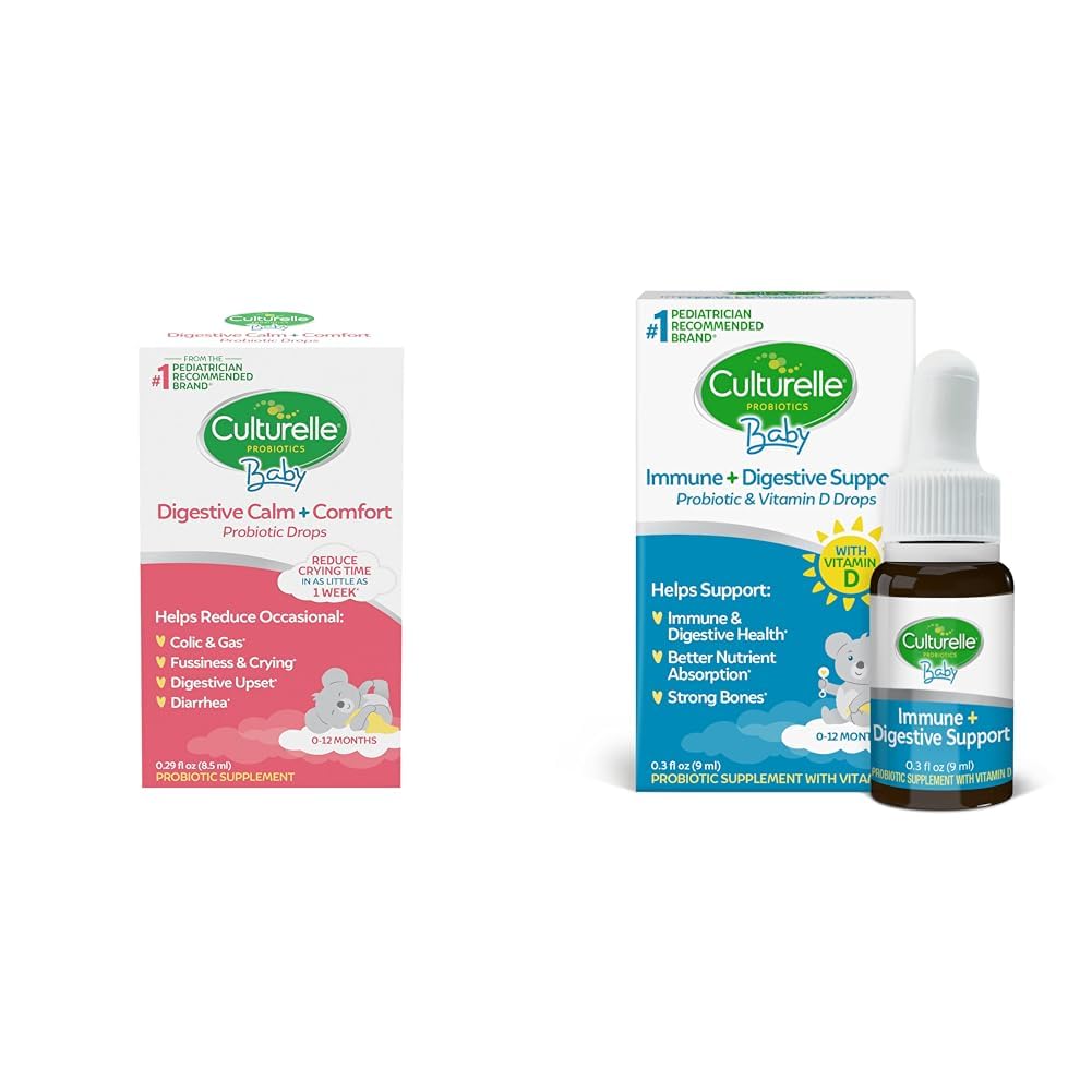 Amazon.com: Culturelle, Baby Calm & Comfort Drops 0-12 Months, 0.29 ...