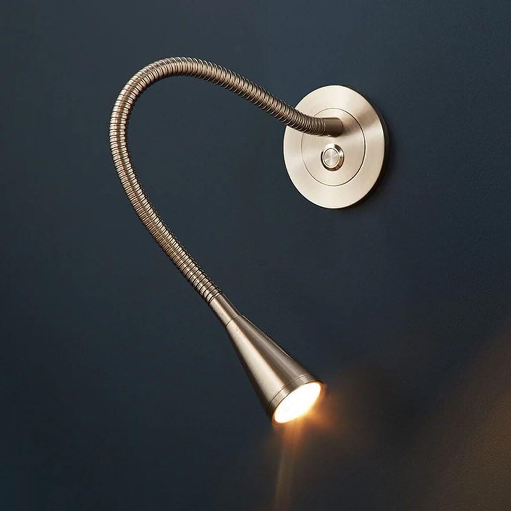 d Wall Mount Reading Light LED Bedside Wall Light with Flexible ...