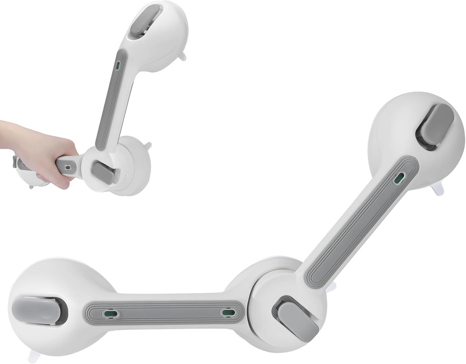 Amazon.com: Suction Grab Bars for Shower, 20 inch Shower Handles for ...