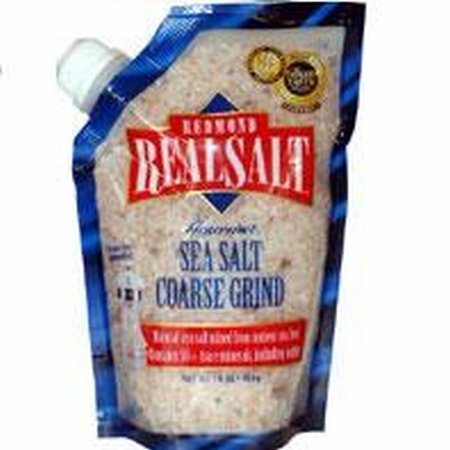 Amazon.com : REDMOND REAL SALT Sea Salt Unrefined Coarse, 454 GR ...