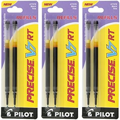 Amazon.com : PILOT Precise V10 RT Ink Refills for Bold Retractable Pens ...