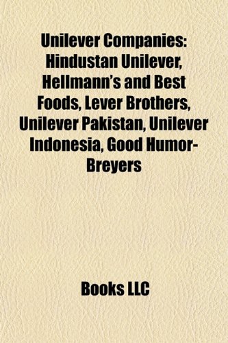 Buy Unilever Companies: Hindustan Unilever, Hellmann's and Best Foods ...