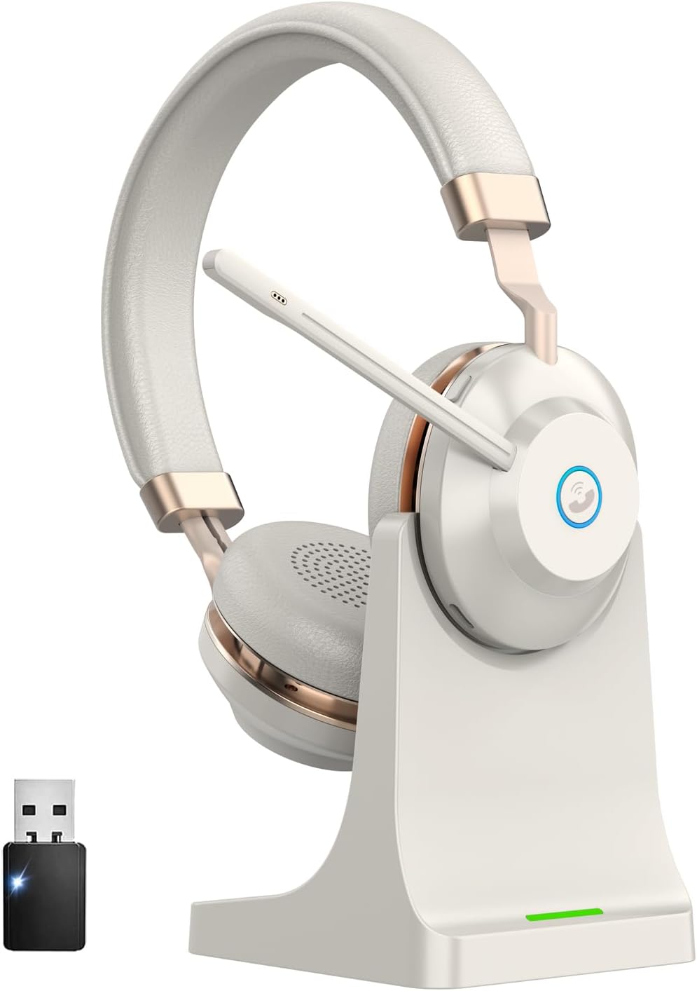 Amazon.com: Jamrissen Bluetooth Headset, Wireless Headset with ...