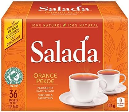 Salada Orange Pekoe Black Tea for a Smooth and Satisfying Taste 100% ...