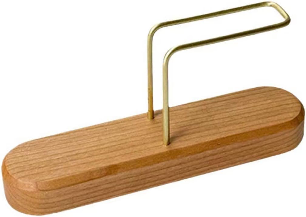 Wooden Coffee Filter Storage Stand, Oak V60 Paper Filter Holder Rack ...