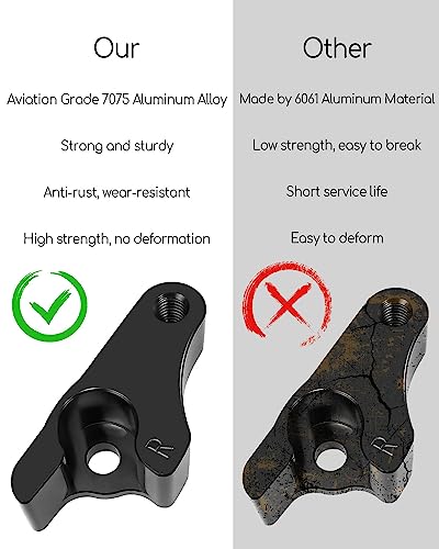 Snapklik.com : 2 Inch Lowering Blocks Kit Harley Touring Models Road ...