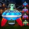 Amazon.com: Joiedomi 5 FT Halloween Inflatable Outdoor Decoration ...