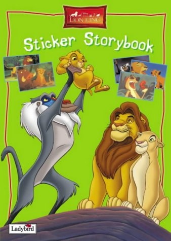 The Lion King Sticker Storybook (Disney Sticker Storybooks) : Amazon.es ...