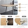 Amazon.com - 75" x 32" Extendable Dining Table - Oval Wooden Table Top ...