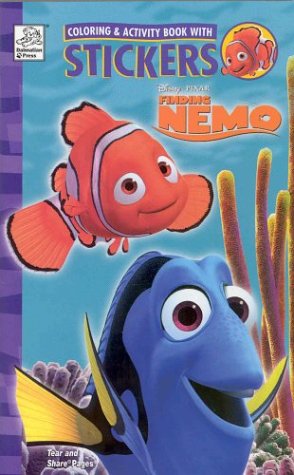 Finding Nemo Coloring & Activity Book With Stickers: 9781403702661 ...