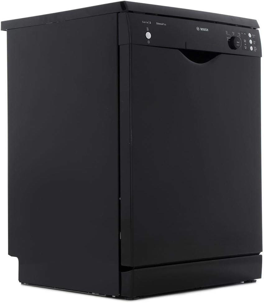 Bosch sms25ab00g free standing dishwasher 60 cm 12 person - black: Buy ...