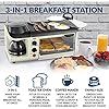 Amazon.com: Nostalgia 3-in-1 Breakfast Station - Includes Coffee Maker ...