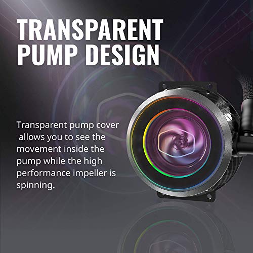 Cooler Master MasterLiquid ML240P Mirage ARGB Close-Loop AIO CPU Liquid ...