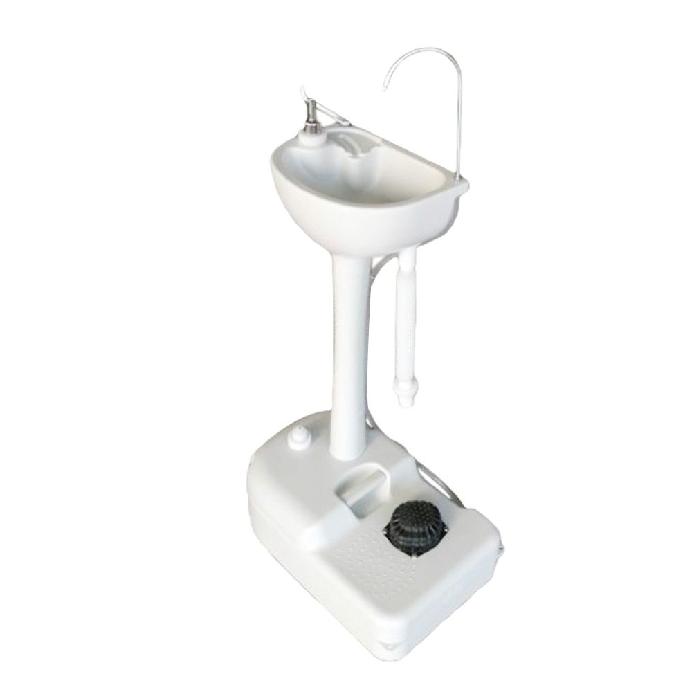 Amazon.com: Portable Camping Sink w/Towel Holder & Soap Dispenser ...